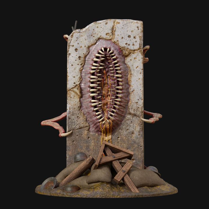 3D Printable Trench Crusade, Black Grail Devorator Carnis by ...