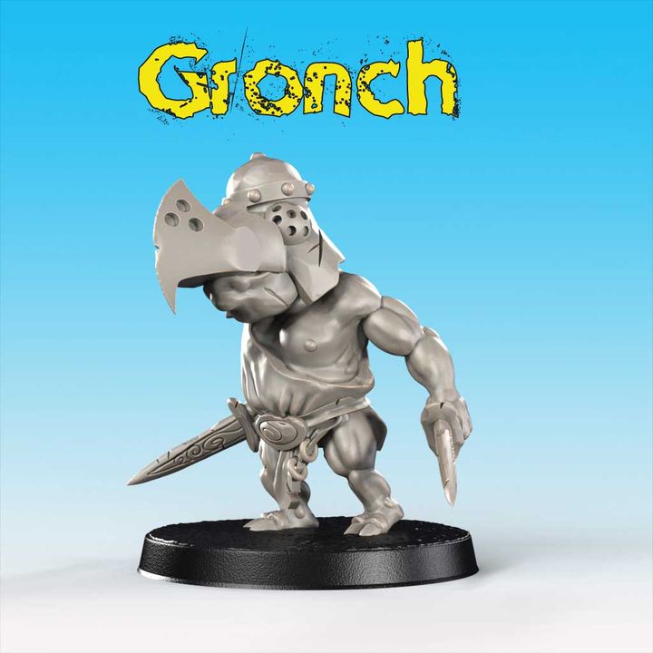 3D Printable Gronch by agostini