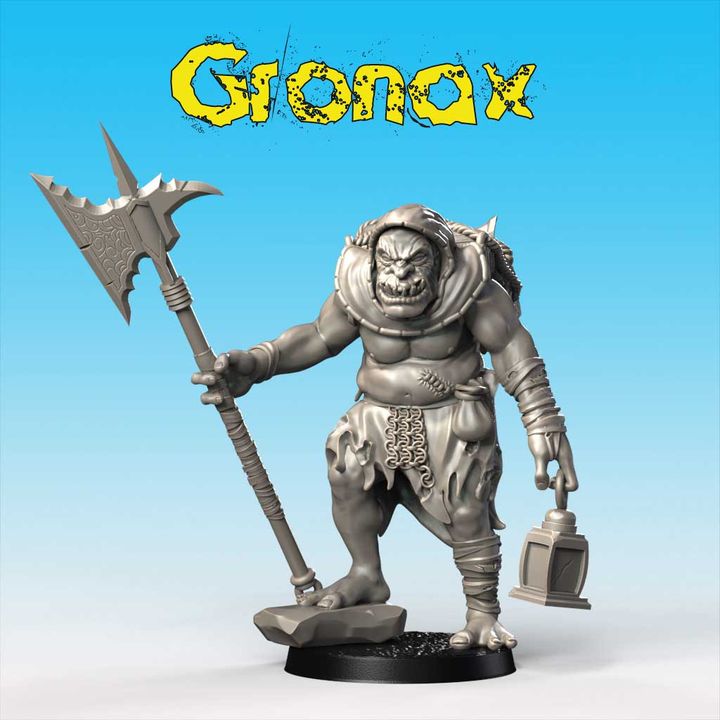3D Printable Gronax by agostini