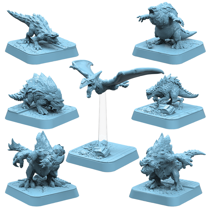 3D Printable Terrasaurs Units by Privateer Press