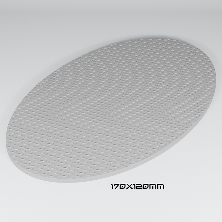 3D Printable Diamond Plate - Round Bases [Full Pack] by Skotia Labs