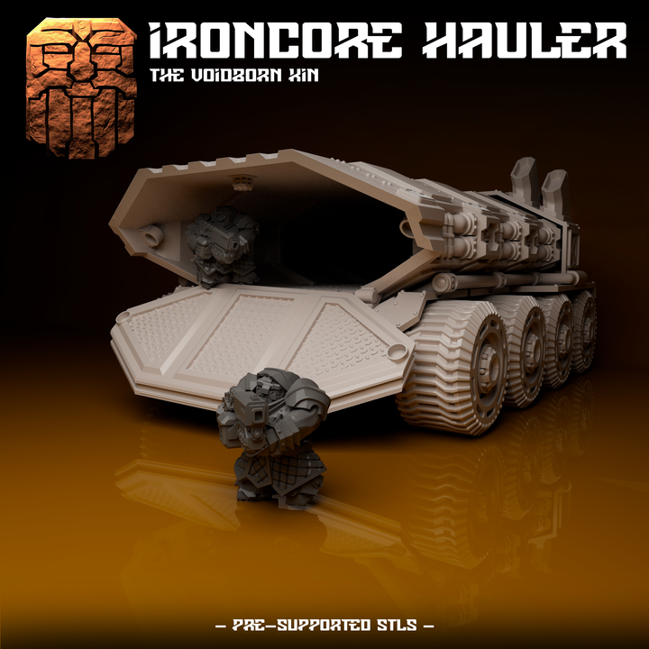 3D Printable Ironcore Hauler by Forged in Fury Miniatures