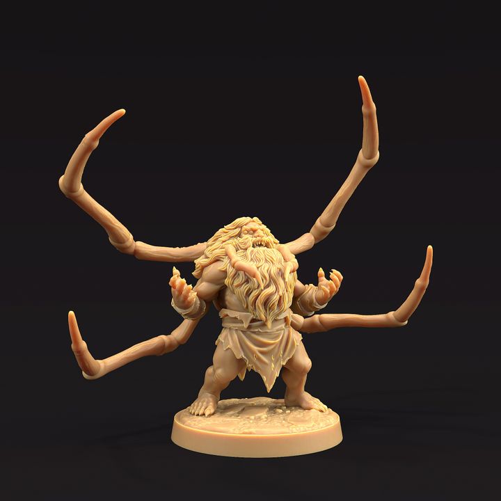 3D Printable Spider Cursed | PRESUPPORTED | Forgotten Mines of Orda by ...