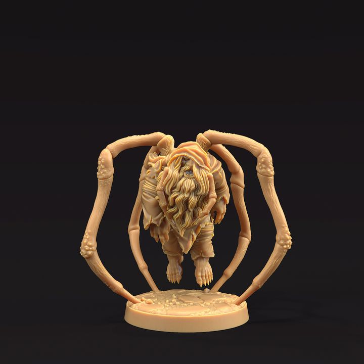 3D Printable Spider Cursed | PRESUPPORTED | Forgotten Mines of Orda by ...