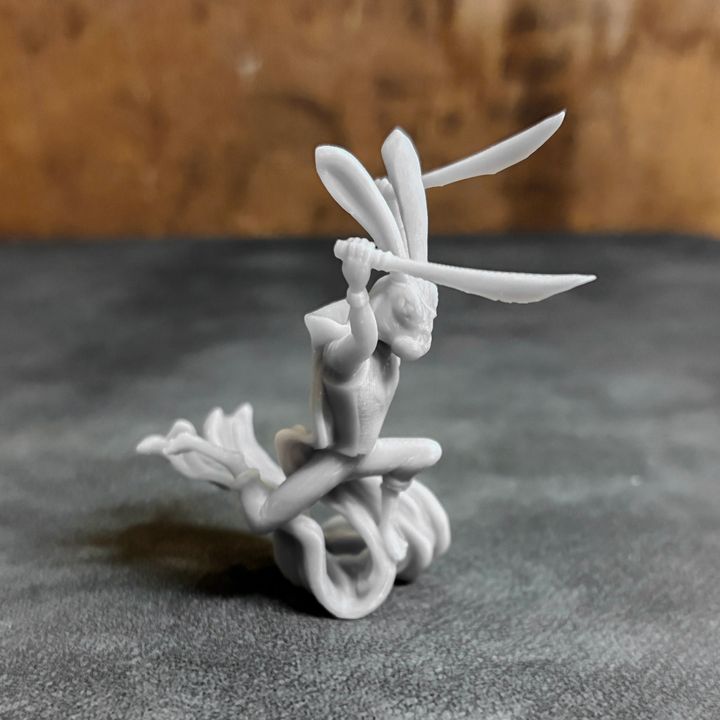 3D Printable Hare-Kin Rogue - Cantrip Craftworks by Cantrip Craftworks