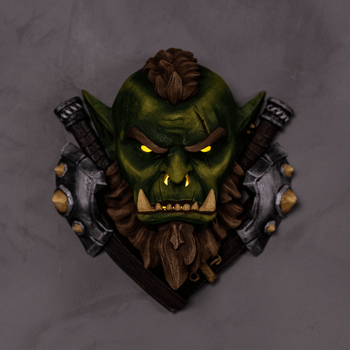 3D Printable Smash Beam Wall Light by Stlflix