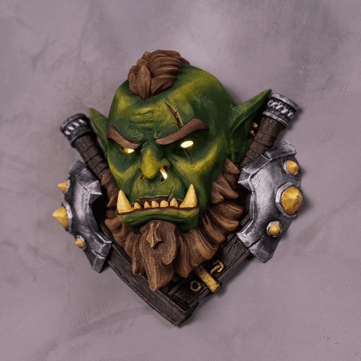 3D Printable Smash Beam Wall Light by Stlflix