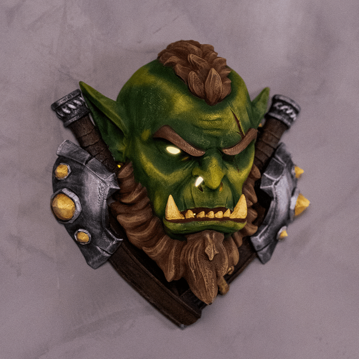 3D Printable Smash Beam Wall Light by Stlflix