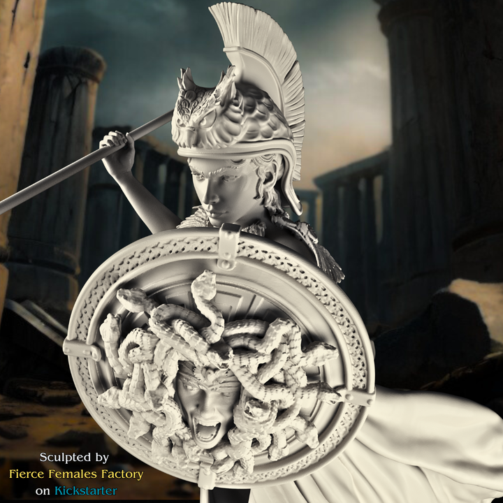 Athena: Greek Goddess of War Campaign - MyMiniFactory