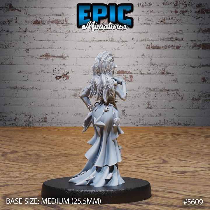 3D Printable River Hag / Water Witch / Forest Wizard / Old Female ...