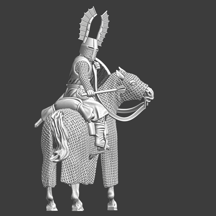 3D Printable Medieval Teutonic Lord Commander by Northern Crusades ...