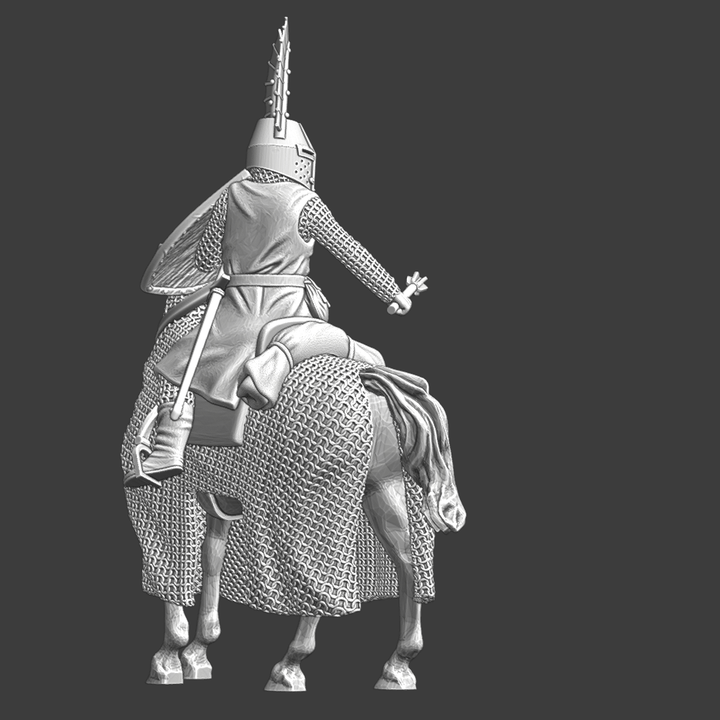 3D Printable Medieval Teutonic Lord Commander by Northern Crusades ...