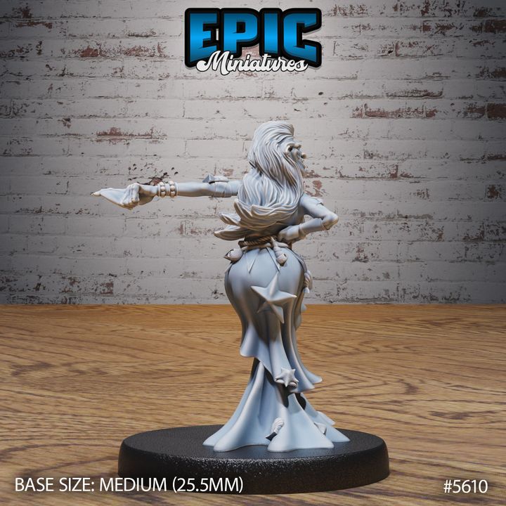 3D Printable River Hag Command / Water Witch / Forest Wizard / Old ...