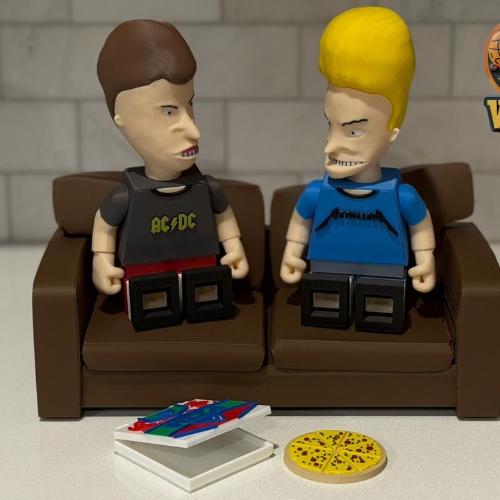 3D Printable 90's Teen Slacker Megamods by Walter's World 3D