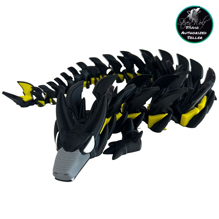 3D Printable Bat Dragon by Steven Wolf Studio