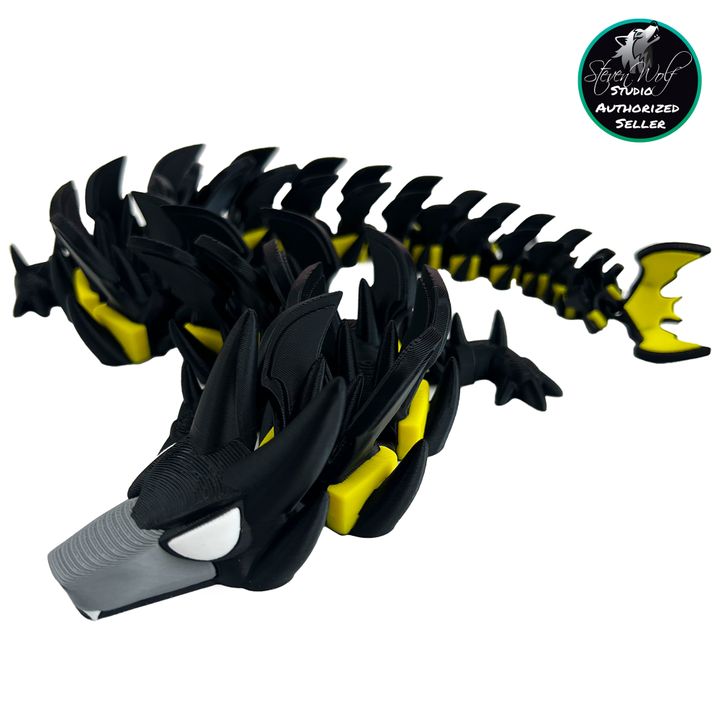 3D Printable Bat Dragon by Steven Wolf Studio