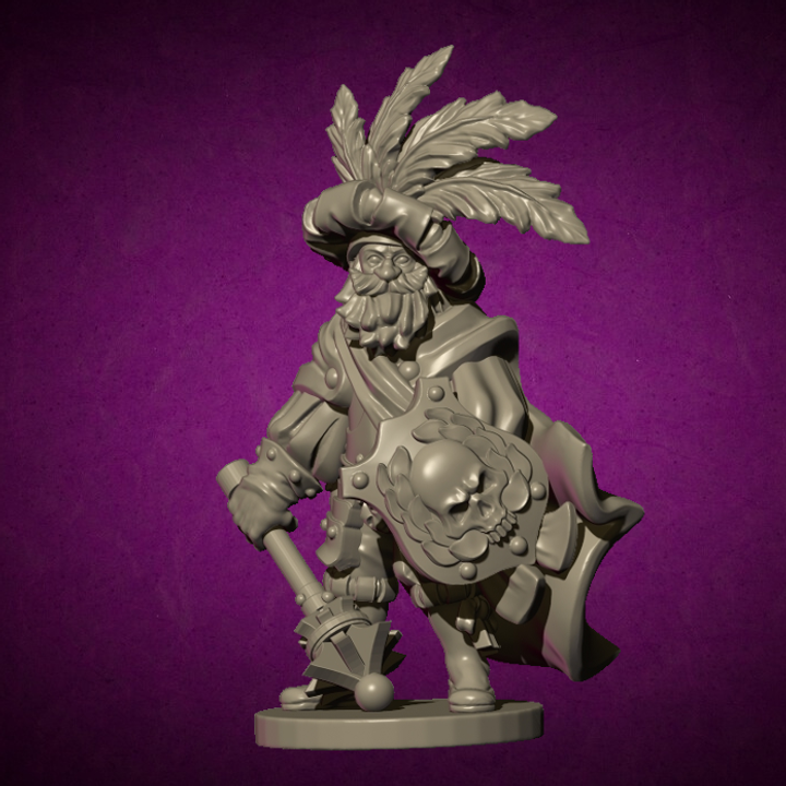 3D Printable Imperial captain by MOMminiatures