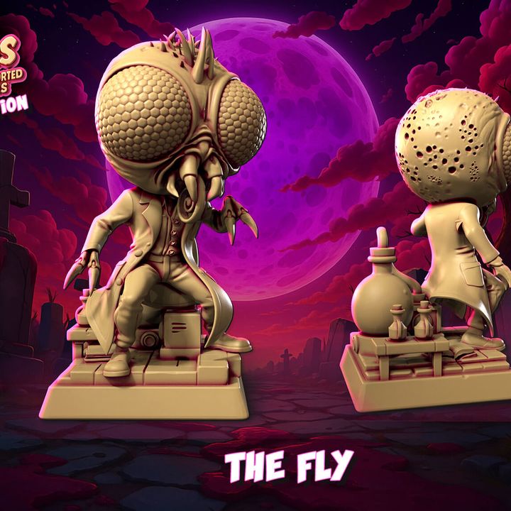 3D Printable The fly by Heroes and Beasts