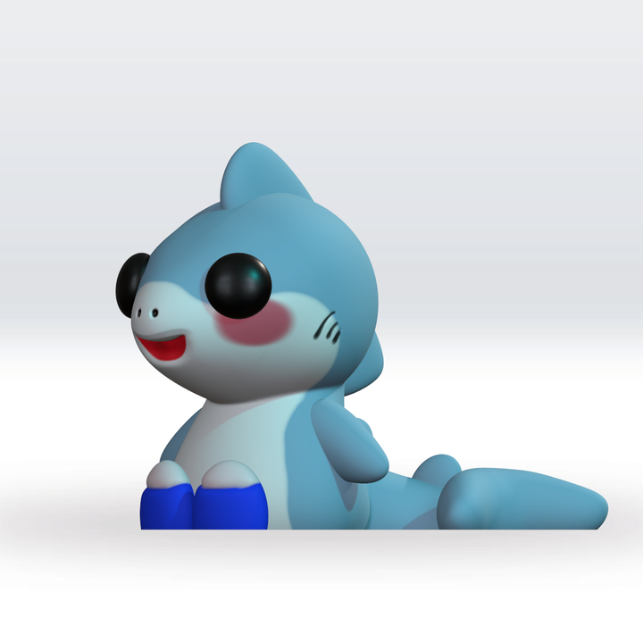 3D Printable T Rex Dinosaur Tralalero Tralala Italian Brainrot STL file ...