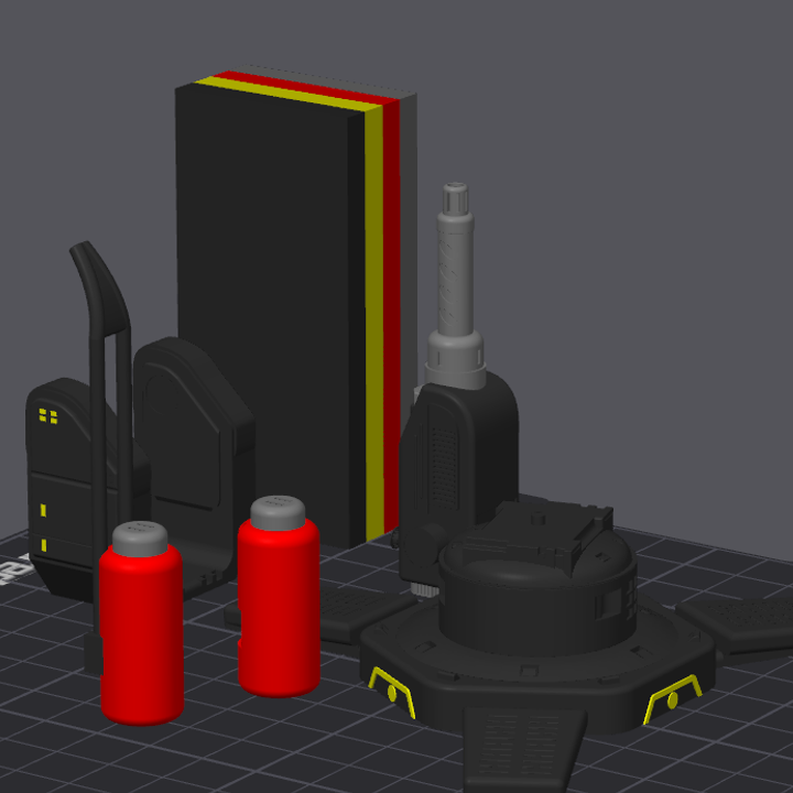 3D Printable A/FLAM-40 Flame Sentry Turret / Videogame 3d print ...