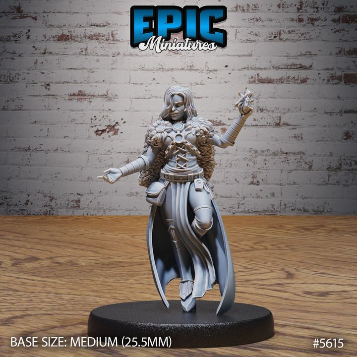 3D Printable Witch Coven of Fire / Flame Hag Forest / Burning Wizard ...