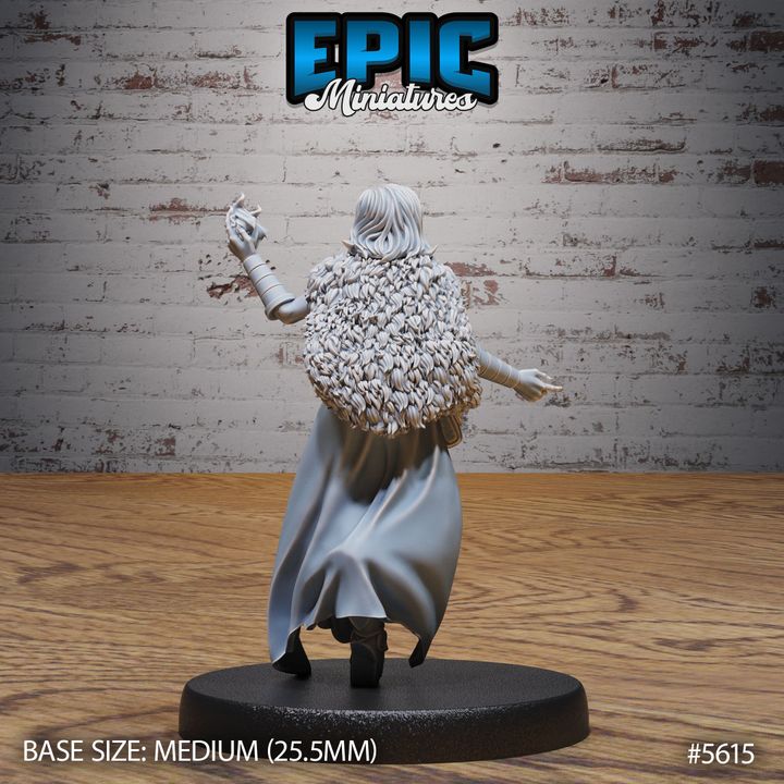 3D Printable Witch Coven of Fire / Flame Hag Forest / Burning Wizard ...