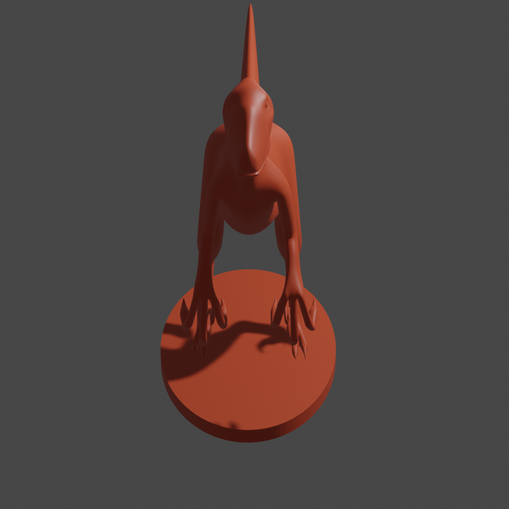 3D Printable Velociraptor Model by Stanley