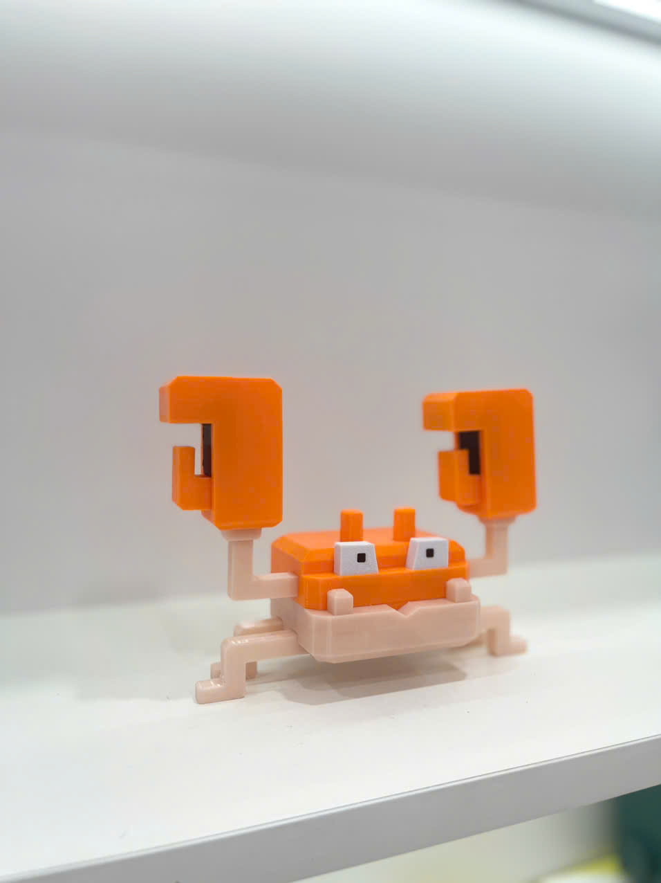 3D Printable Krabby Pokemon Multipart by CGCG3d
