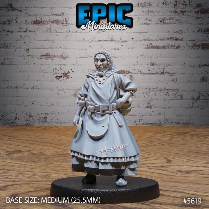 3D Printable Witch Coven One Eyed / Forest Hag / Woodland Wizard ...