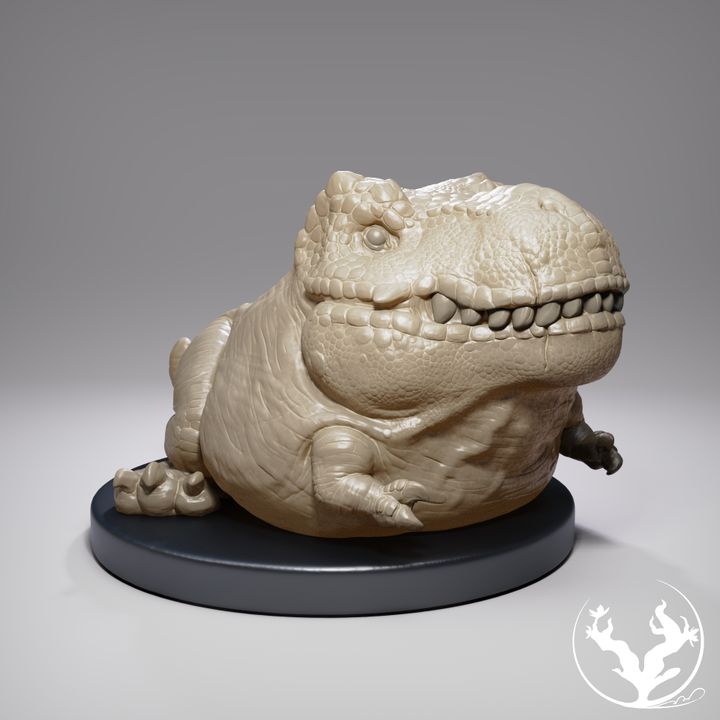 3D Printable T-rex Frog by Art of V
