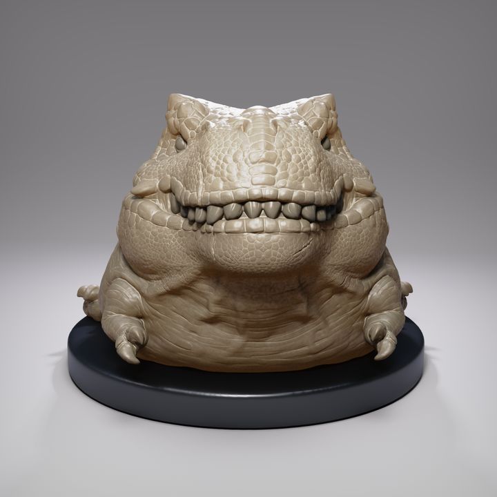 3D Printable T-rex Frog by Art of V