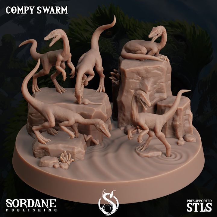 3D Printable Compy Swarm by Sordane Publishing