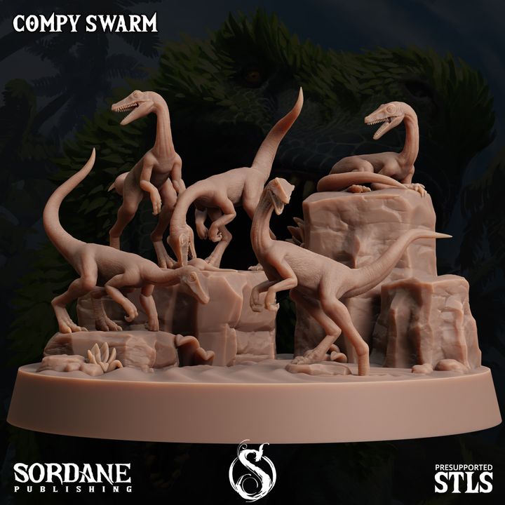 3D Printable Compy Swarm by Sordane Publishing