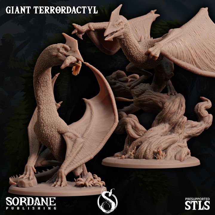 3D Printable Giant Terrordactyl by Sordane Publishing