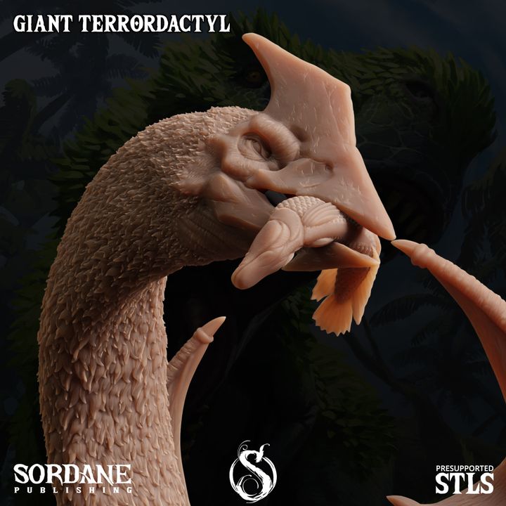 3D Printable Giant Terrordactyl by Sordane Publishing