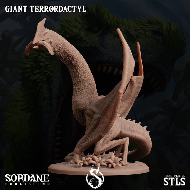 3D Printable Giant Terrordactyl by Sordane Publishing