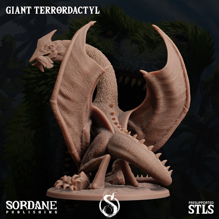 3D Printable Giant Terrordactyl by Sordane Publishing