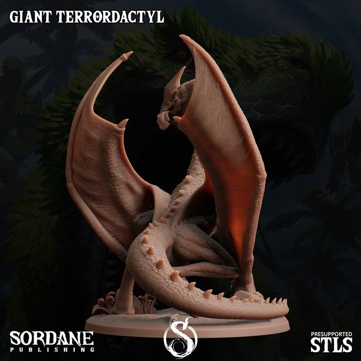 3D Printable Giant Terrordactyl by Sordane Publishing