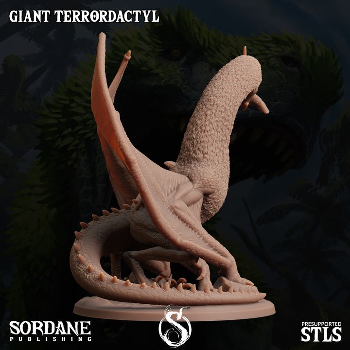 3D Printable Giant Terrordactyl by Sordane Publishing