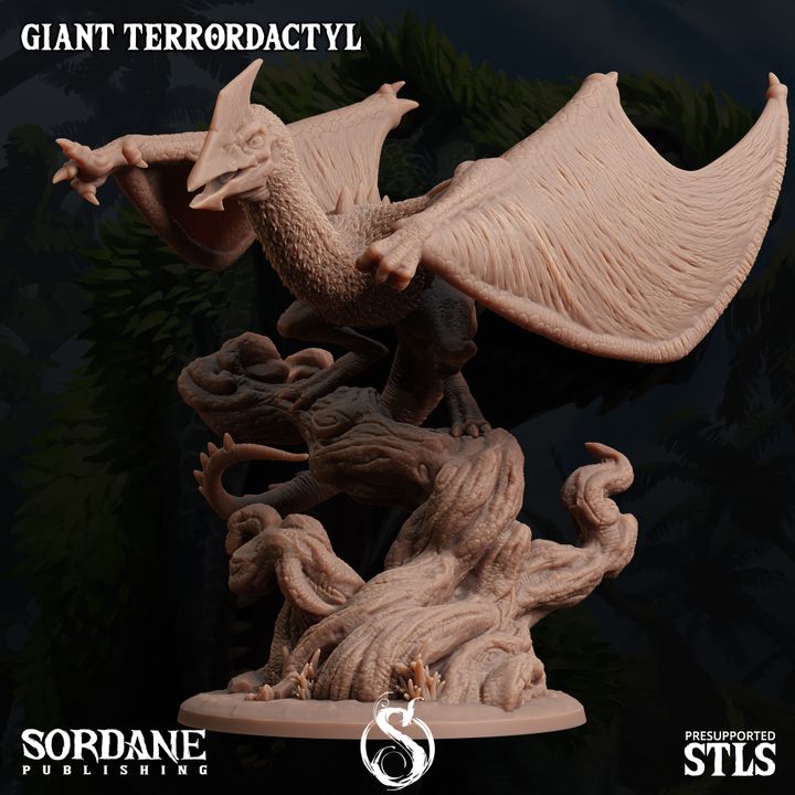 3D Printable Giant Terrordactyl by Sordane Publishing