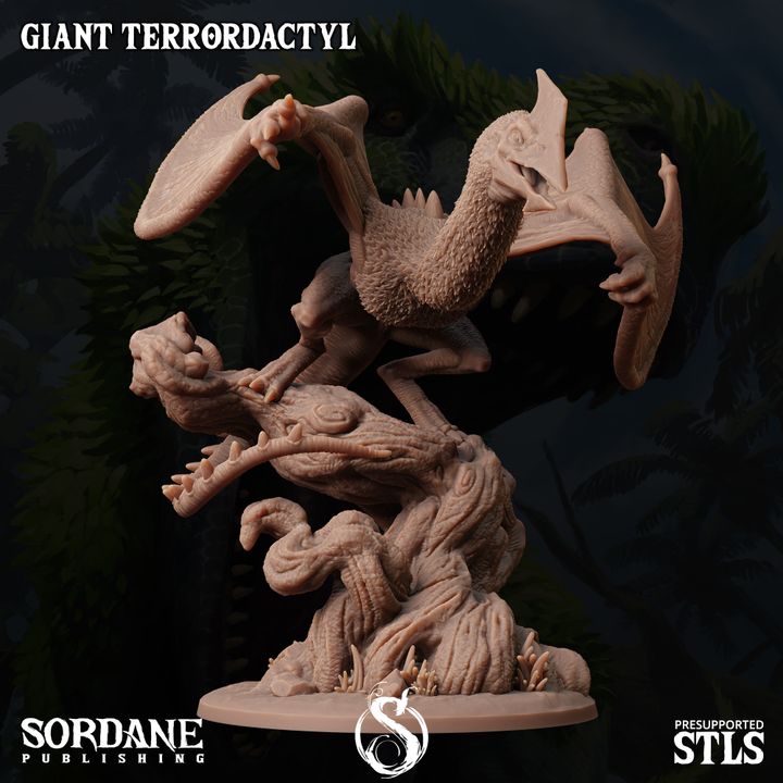 3D Printable Giant Terrordactyl by Sordane Publishing