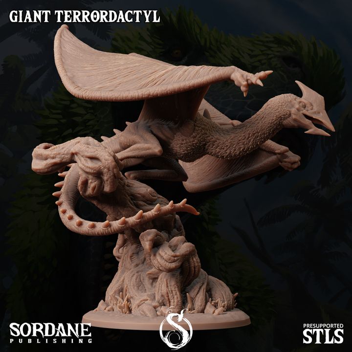 3D Printable Giant Terrordactyl by Sordane Publishing