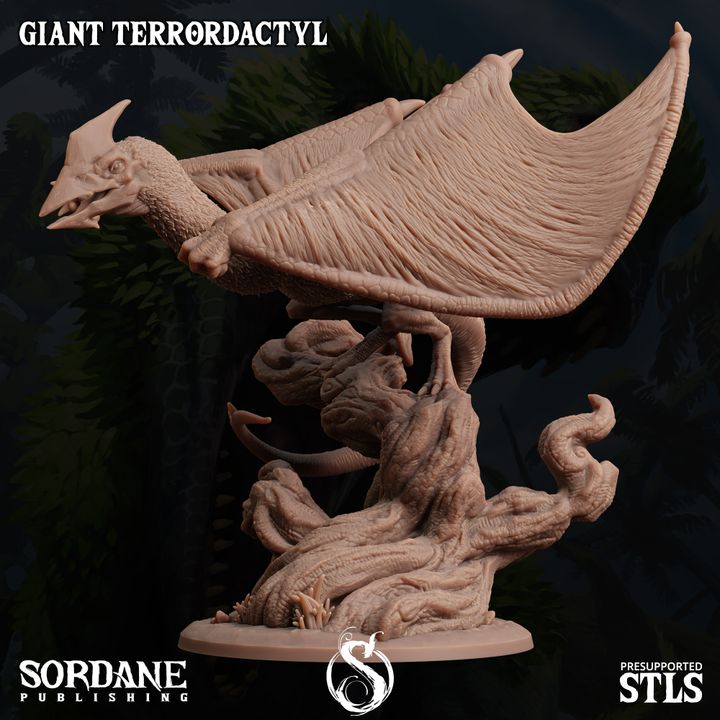 3D Printable Giant Terrordactyl by Sordane Publishing