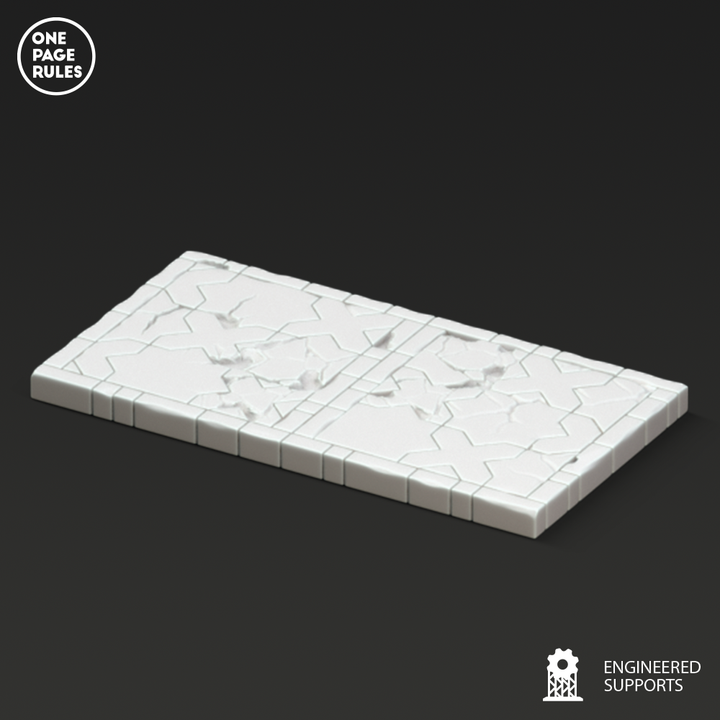 3D Printable Desert Platforms Terrain by One Page Rules