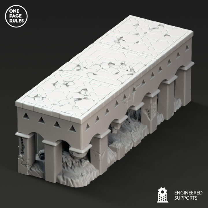 3D Printable Desert Platforms Terrain by One Page Rules