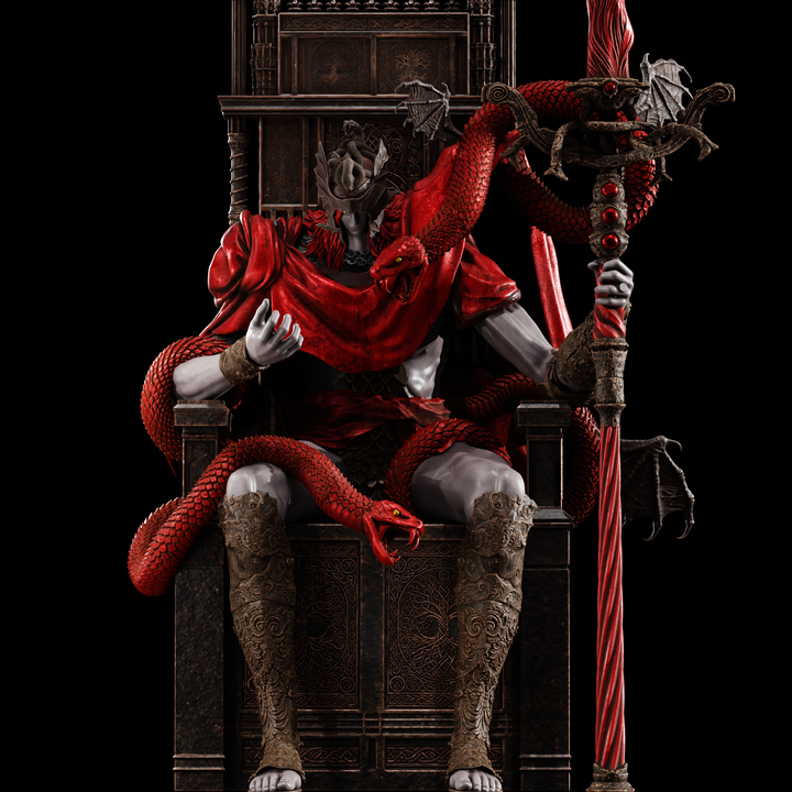 3D Printable 🔥 MESSMER THE IMPALER PREMIUM FIGURE – ABYSS ART STUDIO by ...