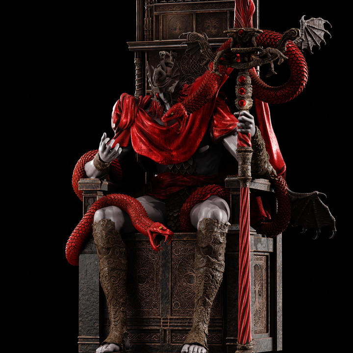 3D Printable 🔥 MESSMER THE IMPALER PREMIUM FIGURE – ABYSS ART STUDIO by ...