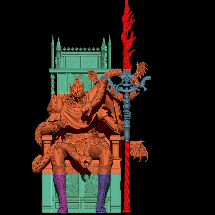 3D Printable 🔥 MESSMER THE IMPALER PREMIUM FIGURE – ABYSS ART STUDIO by ...