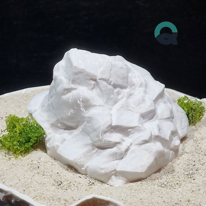 3D Printable 4 Aquarium & Terrarium Caves Bundle, Natural Look Rocky ...