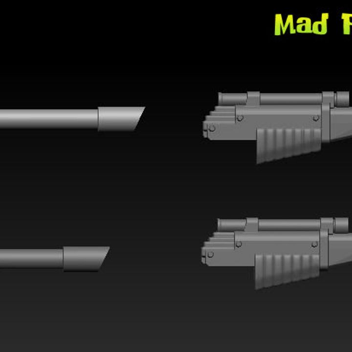 3D Printable Grognard 87's - Modular Troops by Mad Robot Miniatures